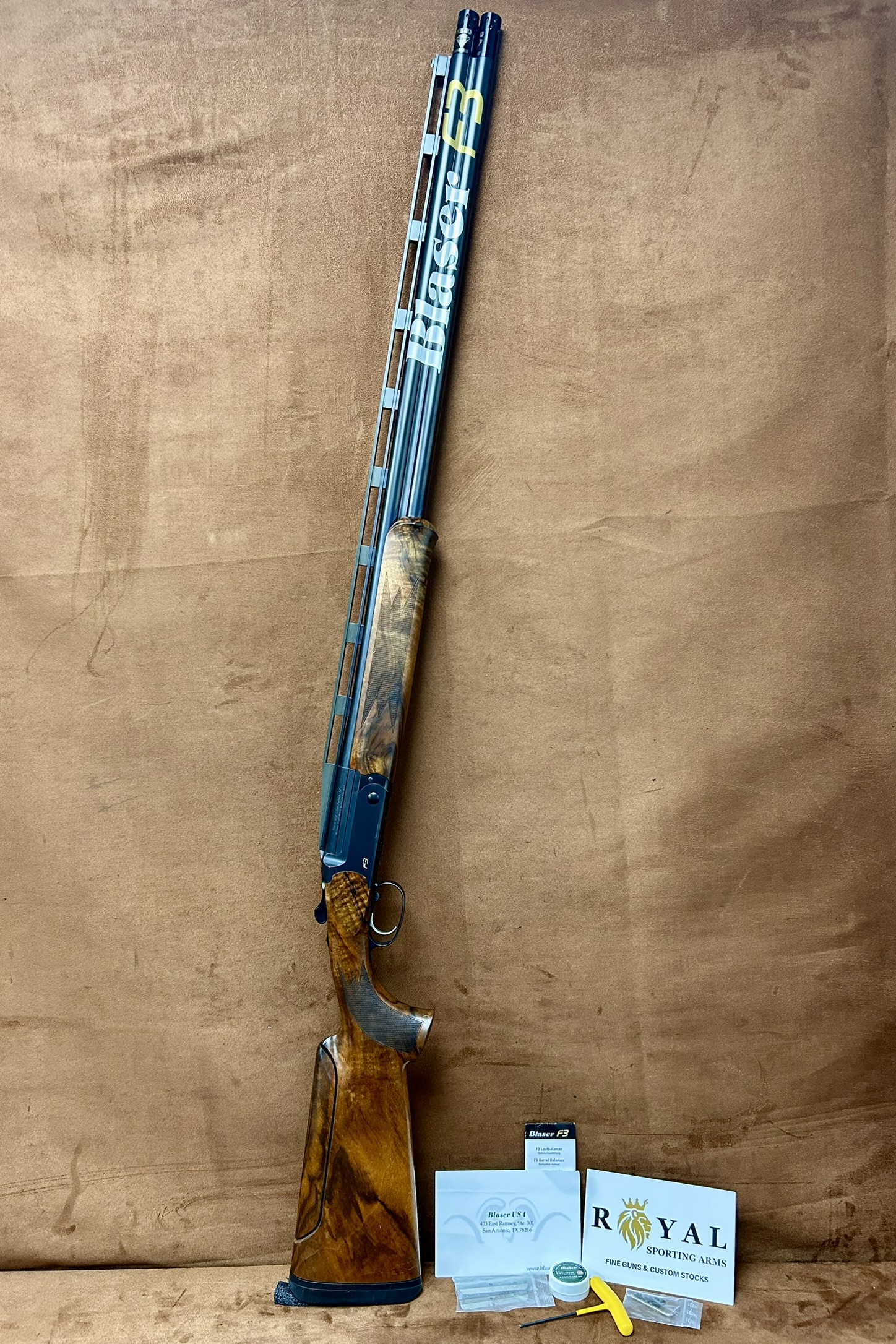 Blaser F3 Sporting 12GA 32" Left Handed | 25060049 - Over Under ...